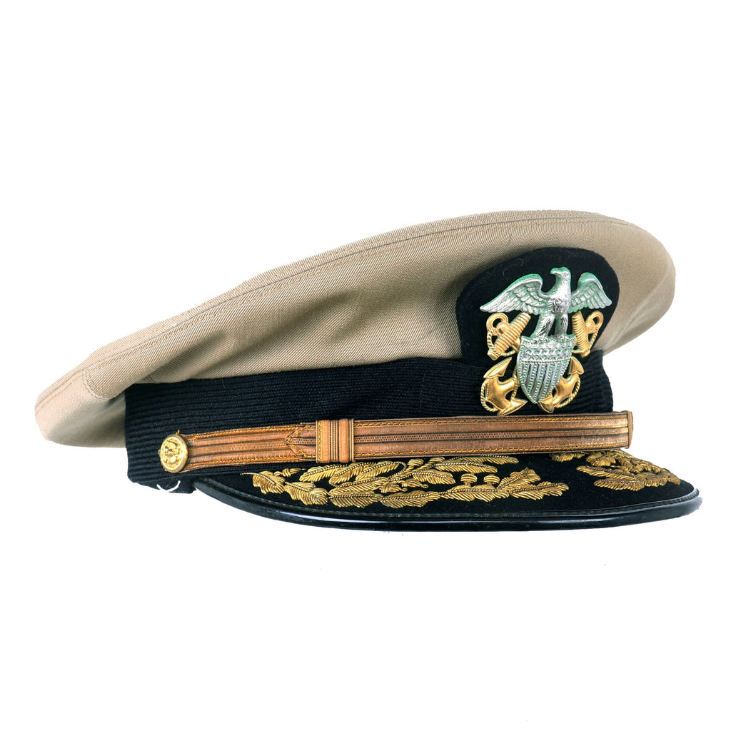 Original U.S. Vietnam War Era Vice Admiral David Richardson Khaki Serv ...