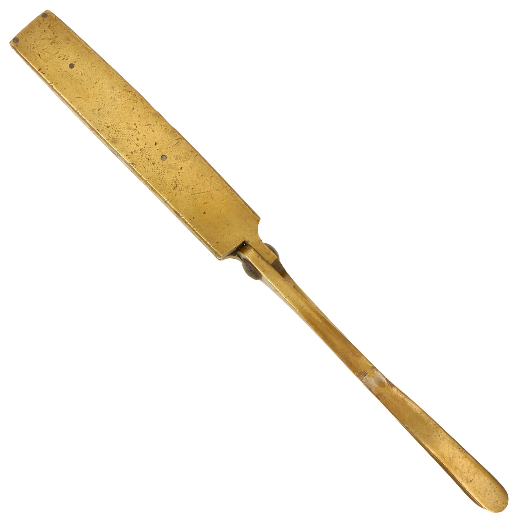 Original Early 19th Century U.S. Unusually Large Brass Gang Bullet Mol ...