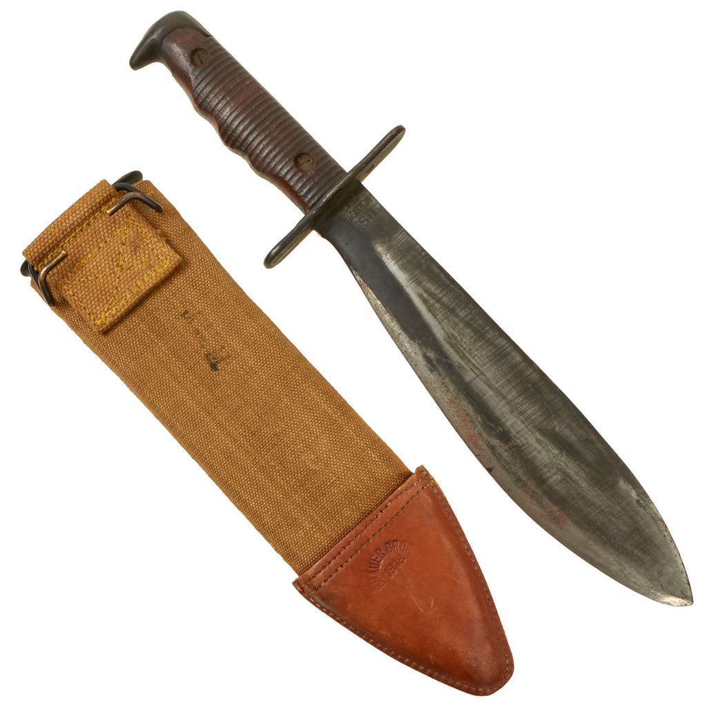 Original U.S. WWI Model 1917 Bolo Knife by American Cutlery Co. with S ...