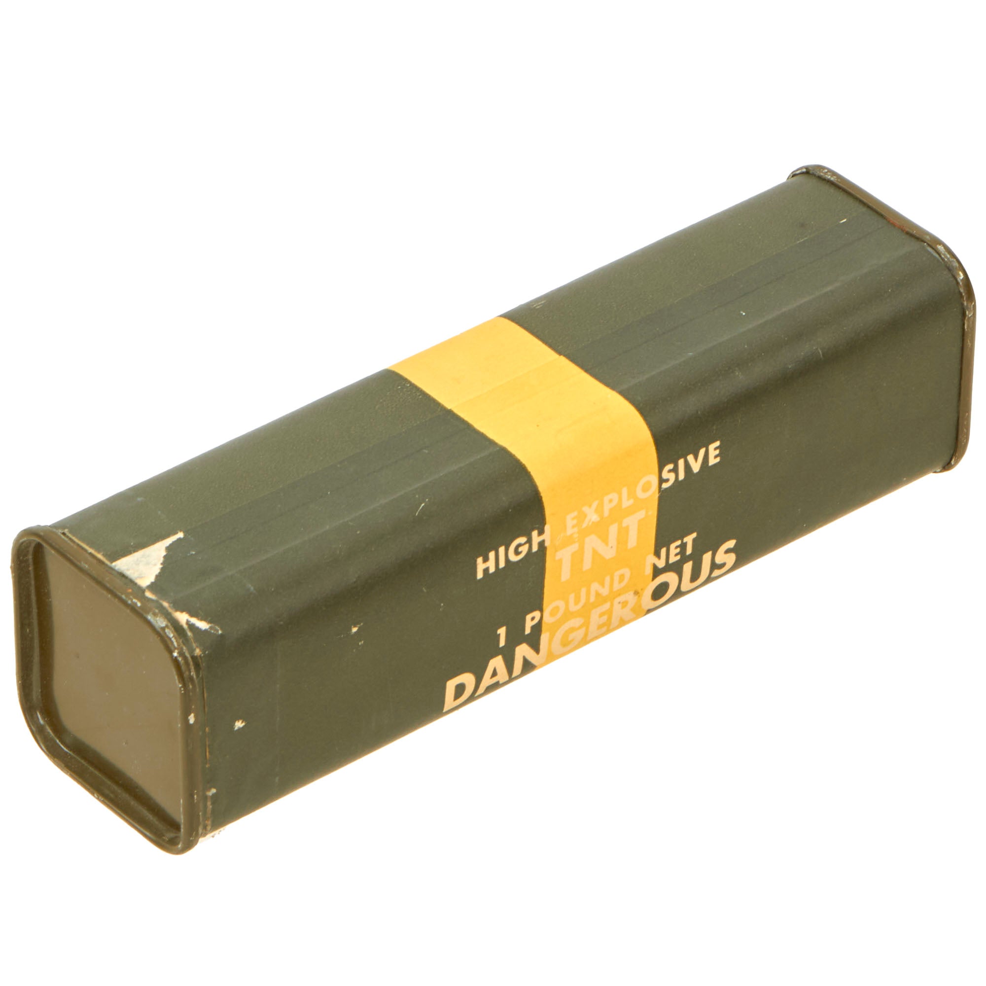 Original U.S. Korean War / Vietnam War Era High Explosive TNT 1 Pound ...
