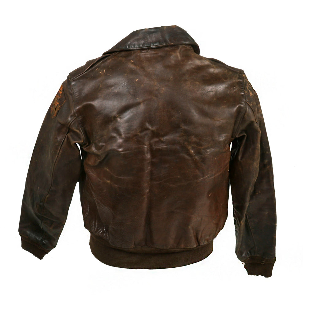 Original U.S. WWII Cottontails Patched A-2 Flying Jacket Grouping - Na ...