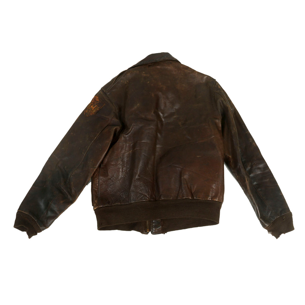 Original U.S. WWII Cottontails Patched A-2 Flying Jacket Grouping - Na ...