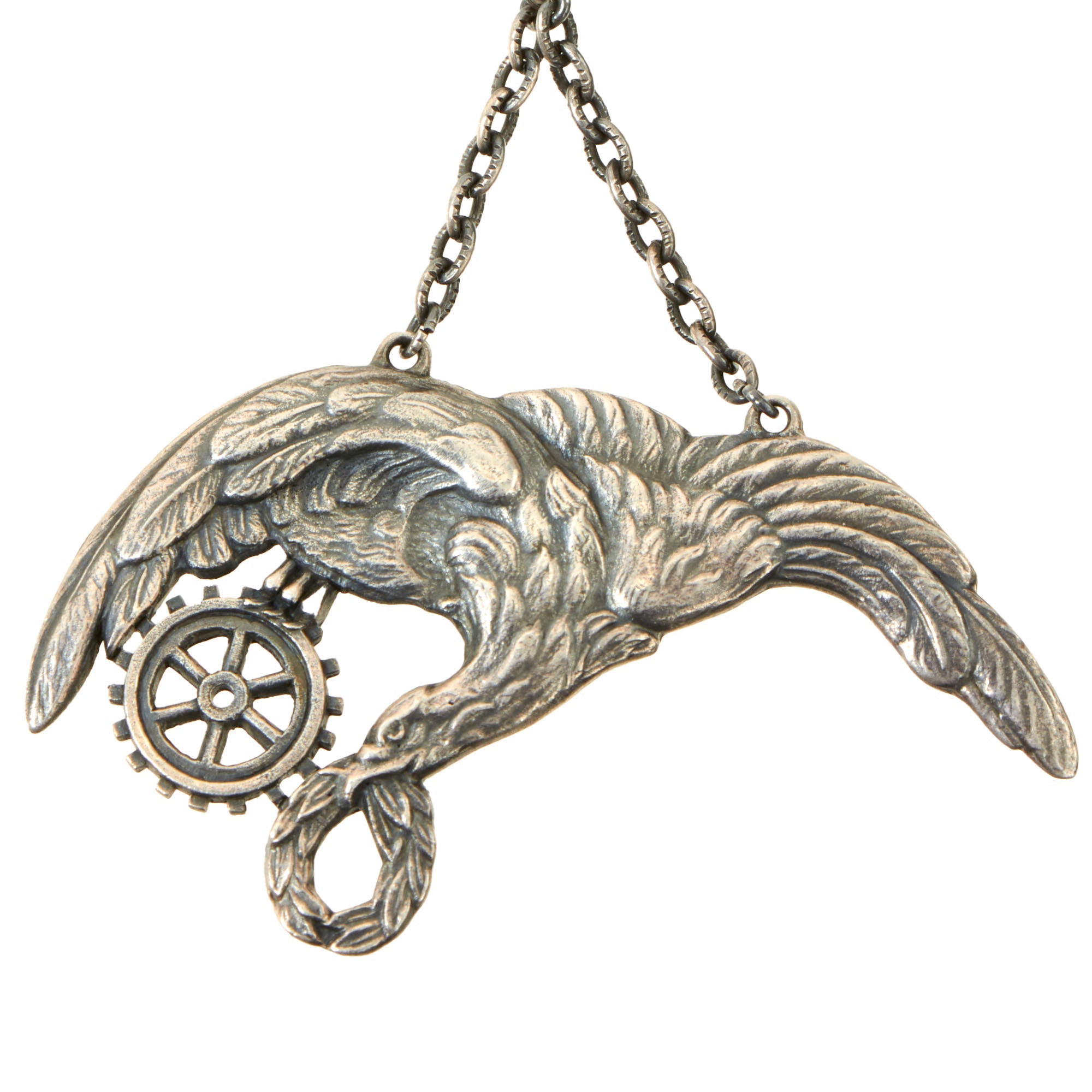 Original Polish WWII Era Flight Engineer Wings Badge With Chain Hanger – International Military ...