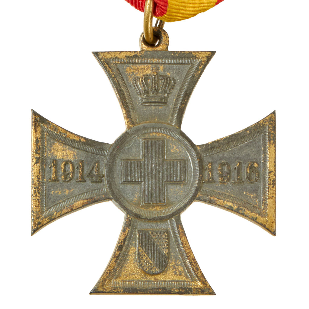 Original Imperial German WWI Grand Duchy of Baden Military Cross for W ...