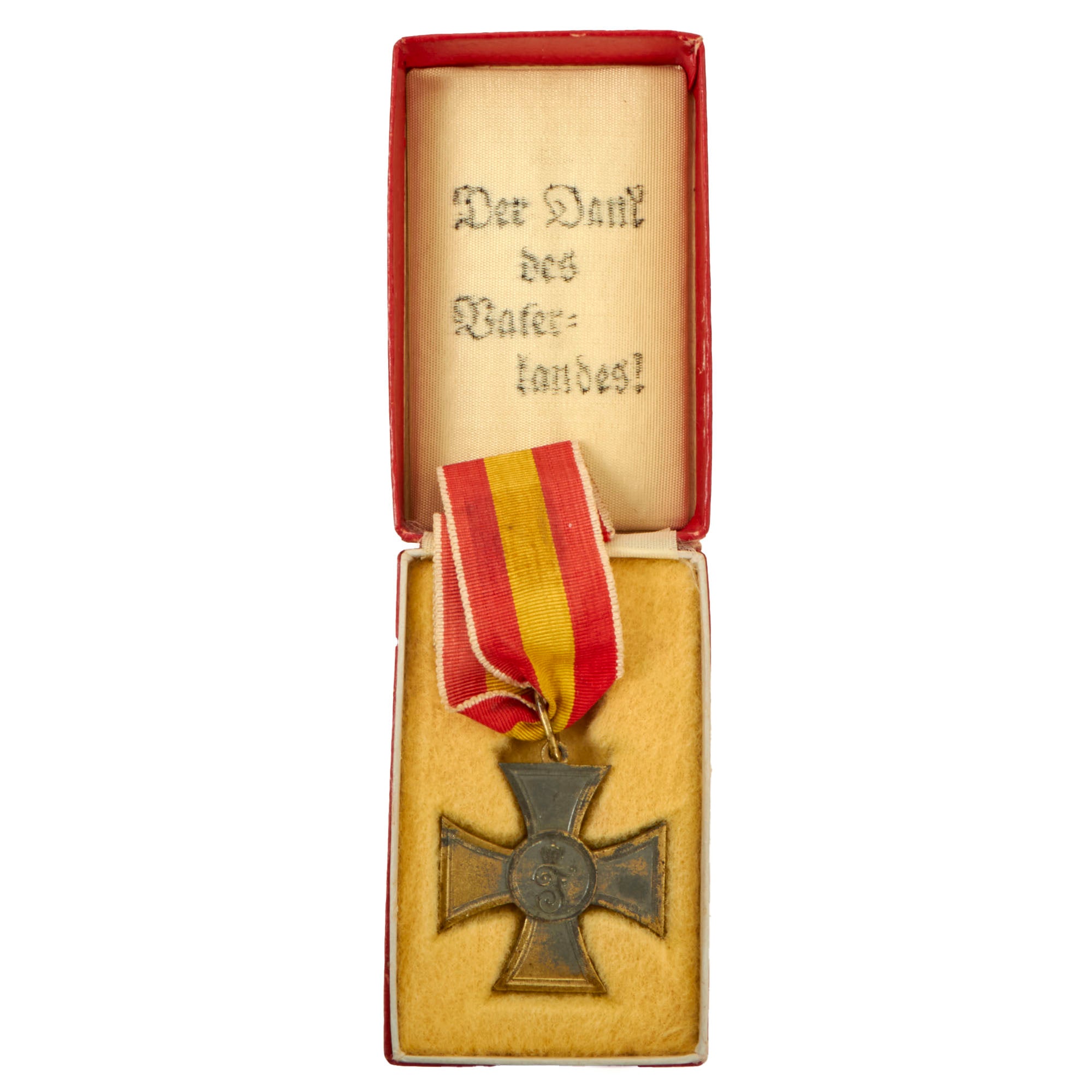 Original Imperial German WWI Grand Duchy of Baden Military Cross for W ...