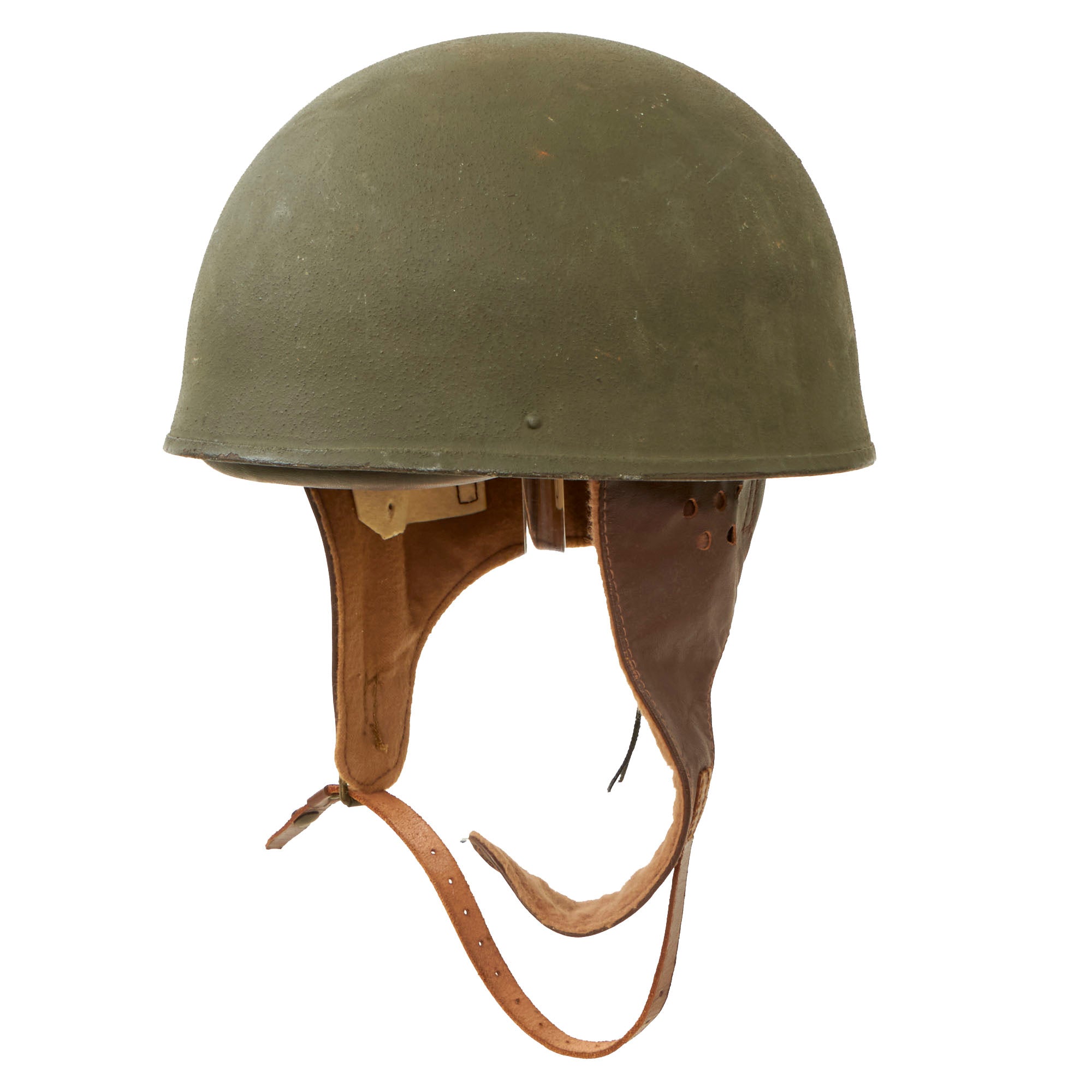 Original WWII British 1945 Dated MkI Dispatch Rider Helmet by Briggs M ...