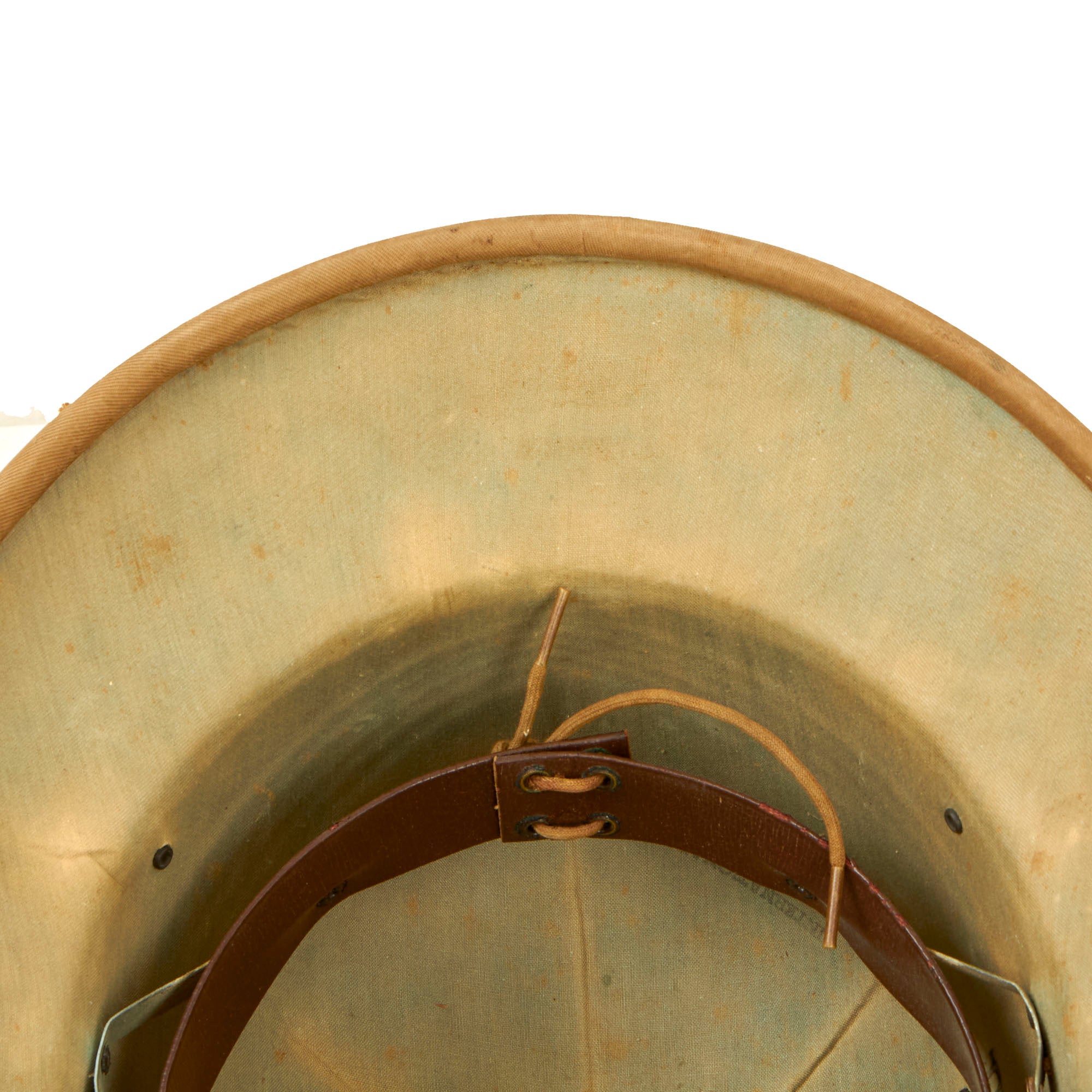Original U.S. WWII USMC Named Pressed Fiber Sun Helmet by Internationa ...