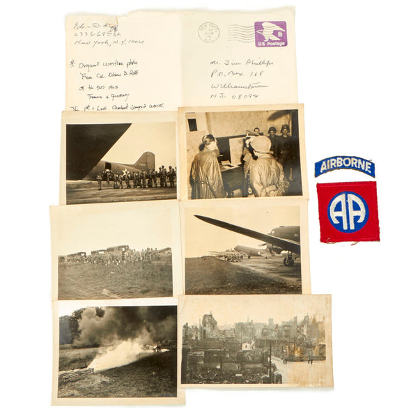 Original U.S. WWII Colonel Edson Raff, 507th Parachute Infantry Regime ...