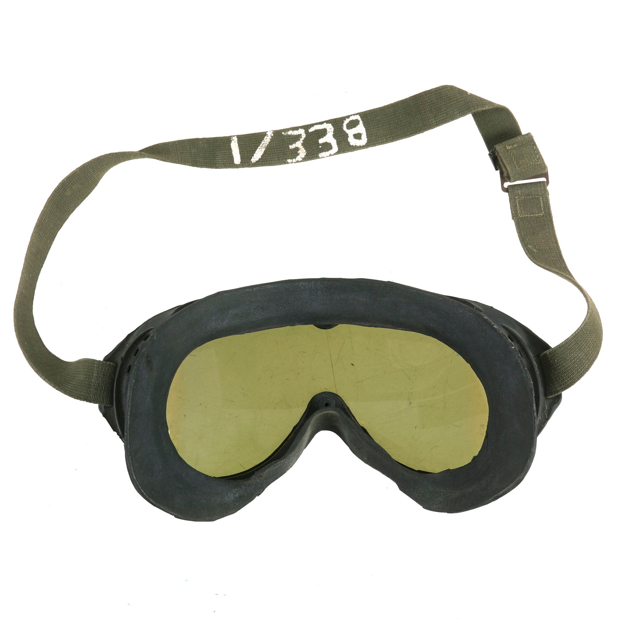 Original U.S. WWII USAAF Bomber Crew M4A2 Flak Helmet With AN-H-15 Fli ...