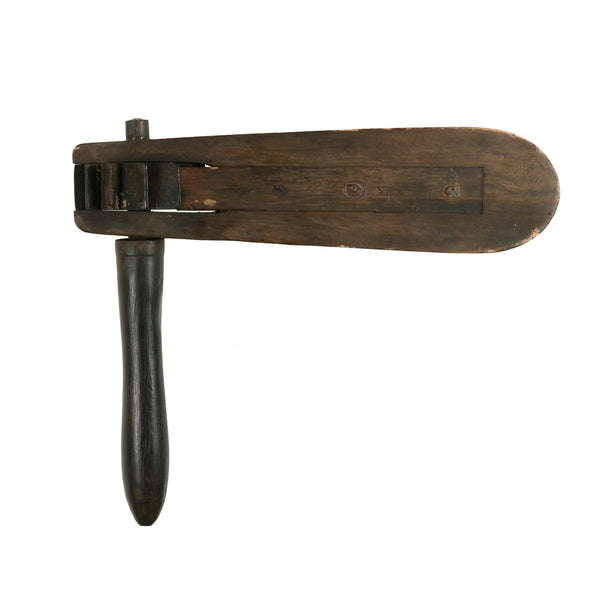 Original U.S. Civil War Fire Watch Prowler “Rattle Watch” Wooden Crank ...