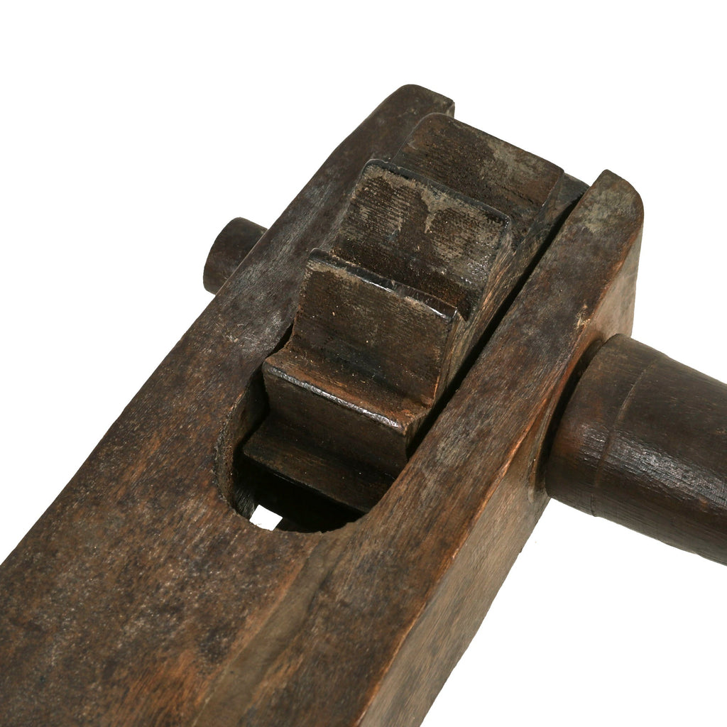 Original U.S. Civil War Fire Watch Prowler “Rattle Watch” Wooden Crank ...