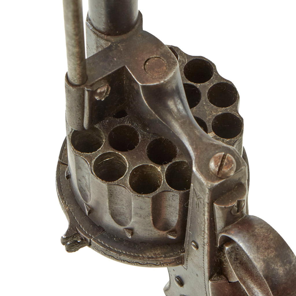 Original Rare U.S. Civil War Era French 7mm Pinfire 12 Round Cylinder ...