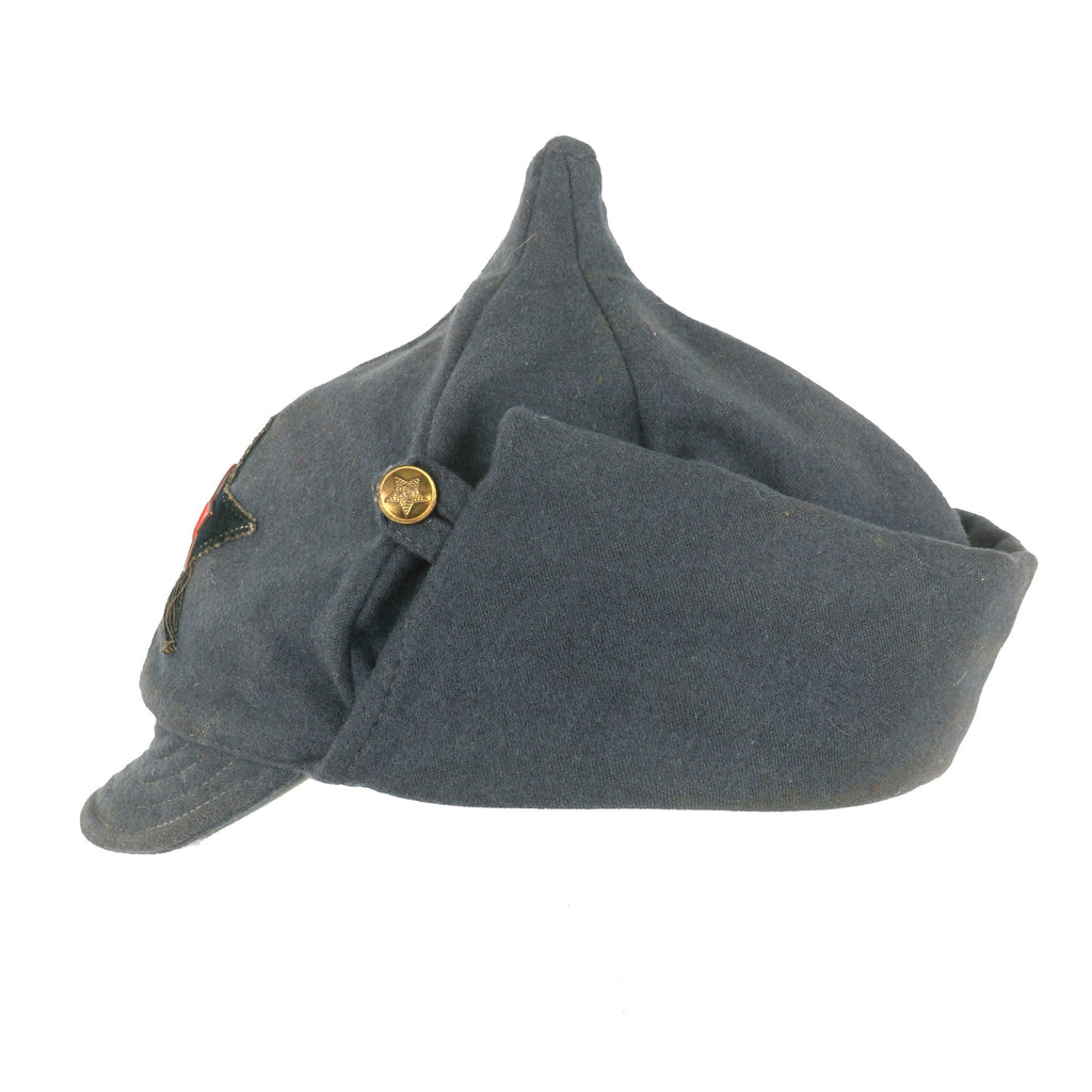 Original Soviet WWII M27 Budenovka Winter Cap - Engineers ...