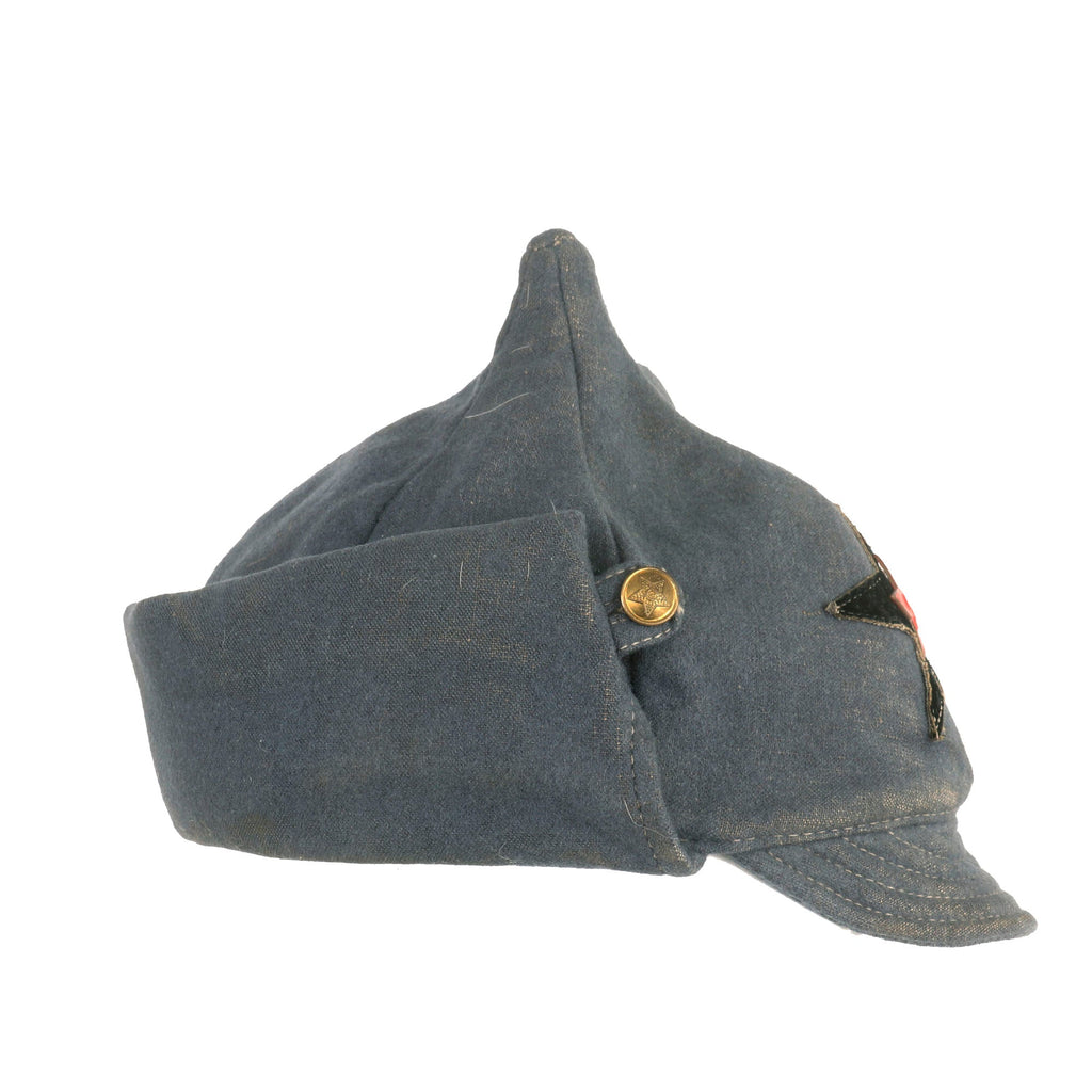 Original Soviet WWII M27 Budenovka Winter Cap - Engineers ...