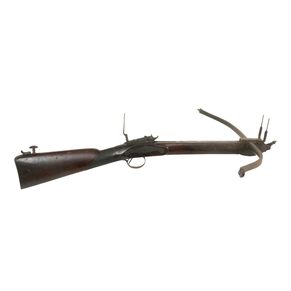 Original Early 18th Century European Continental Wood & Steel Crossbow ...