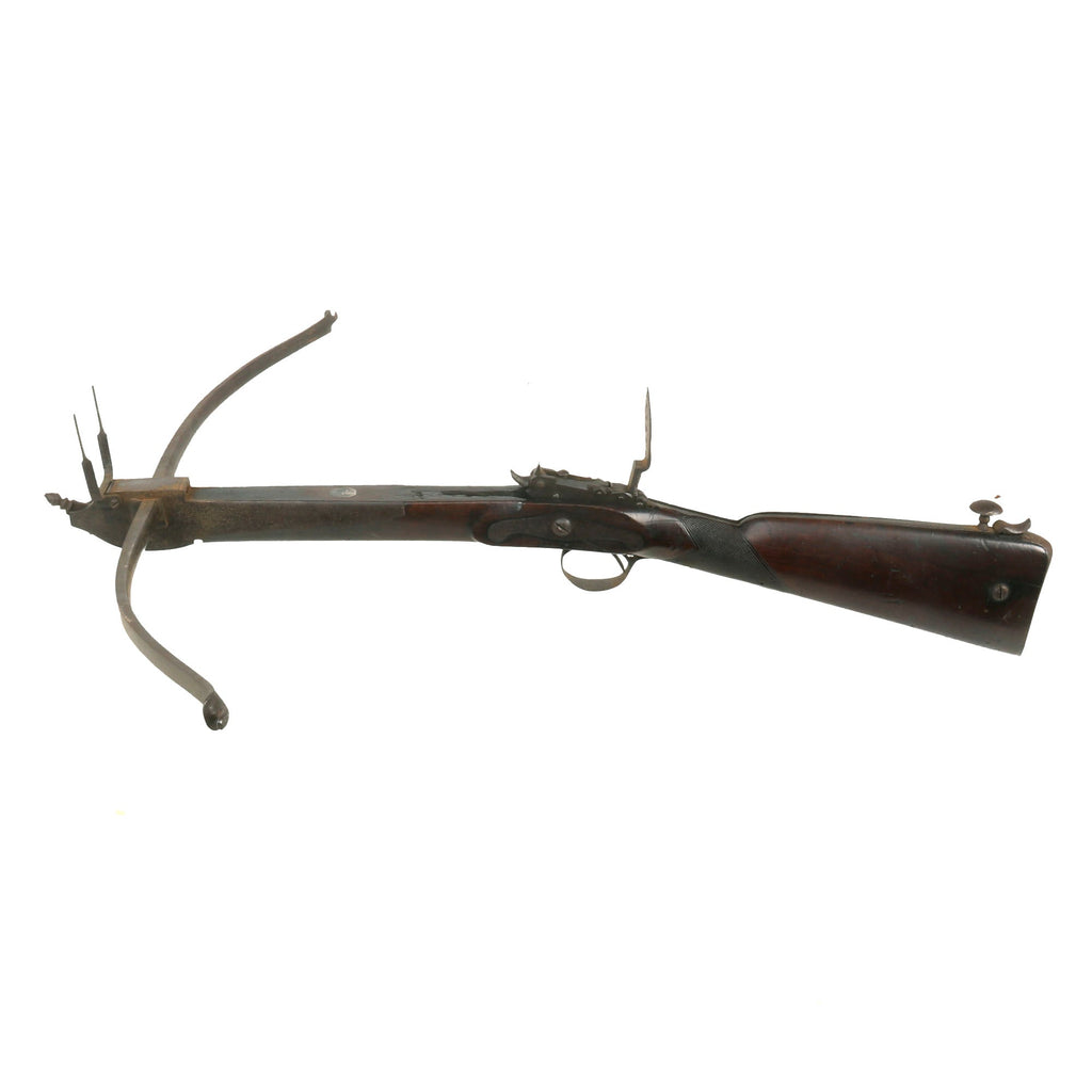 Original Early 18th Century European Continental Wood & Steel Crossbow ...