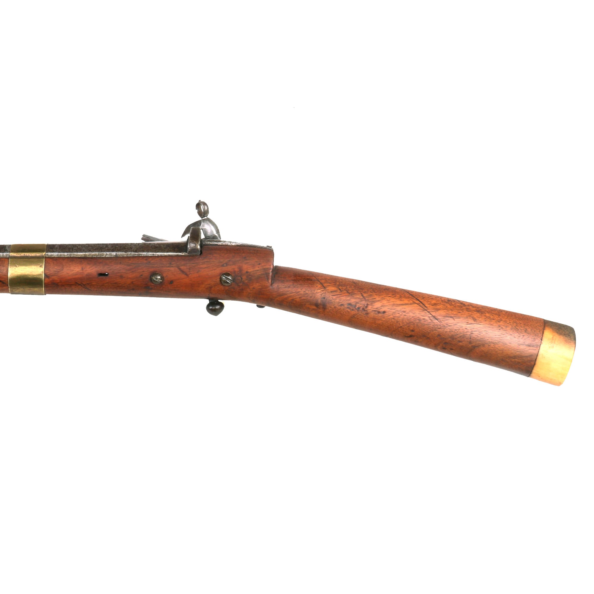 Original 18th Century Caucasus Region Cossack Miquelet Rifled Musket w ...