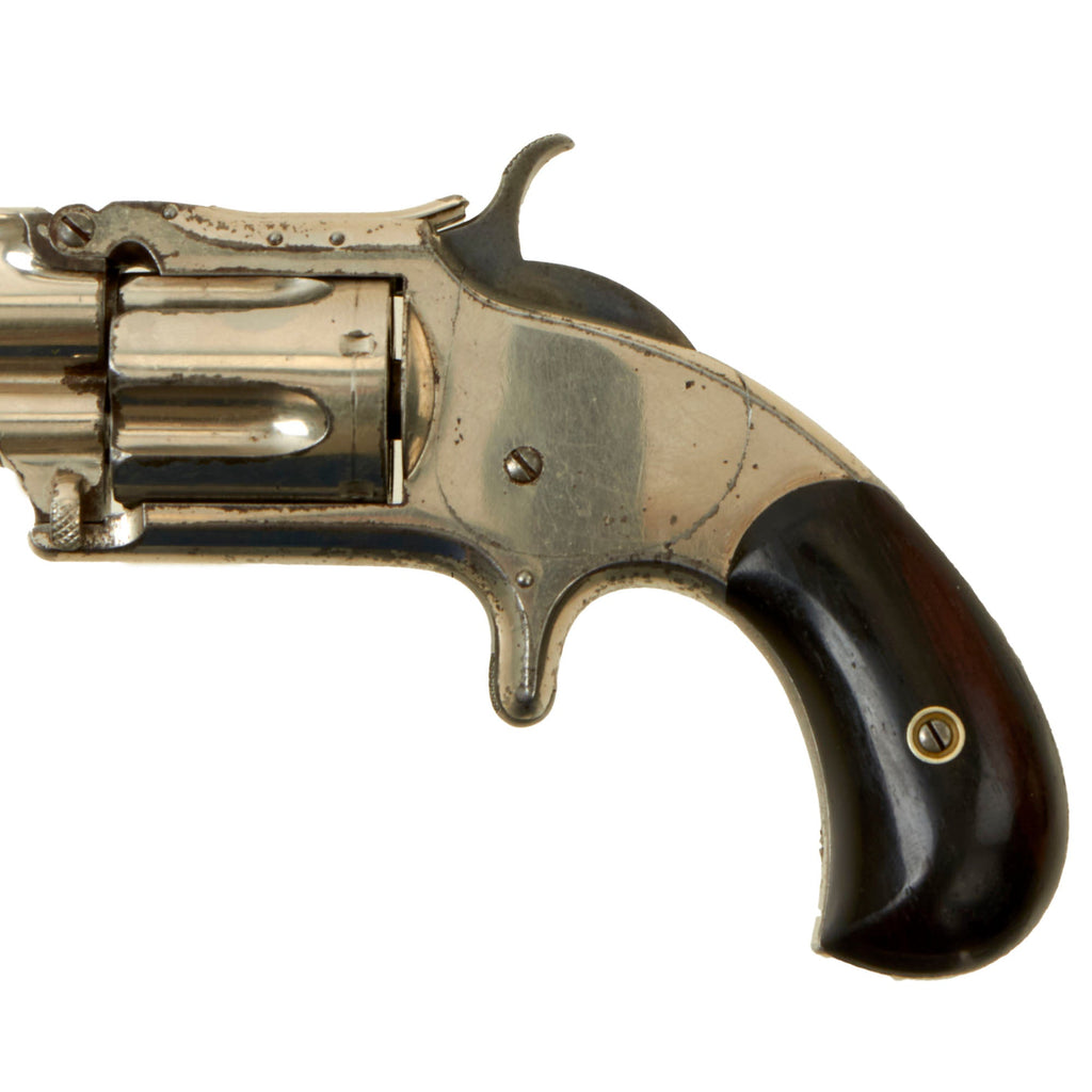 Original U.S. Antique Smith & Wesson Nickel Plated Model 1 ½ 2nd Issue ...