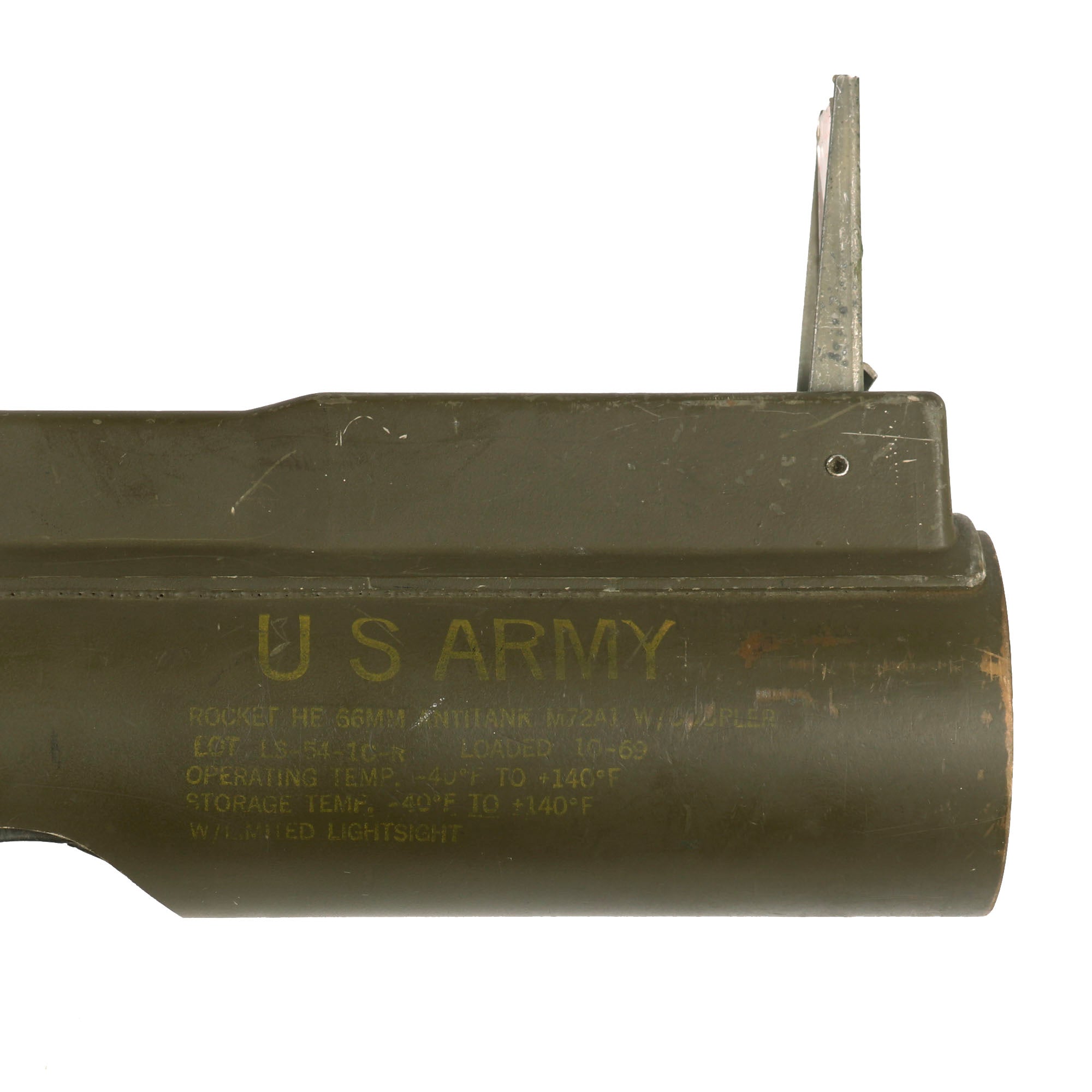 Original U.S. Vietnam War 1969 Dated M72 Light Anti-Armor Weapon “LAW ...
