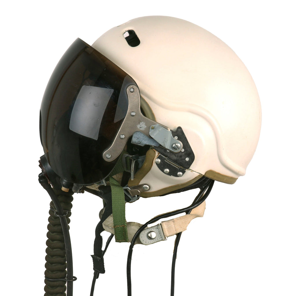 Original Soviet Cold War Era ZSH-3 Flight Helmet Set With Inner Leathe ...