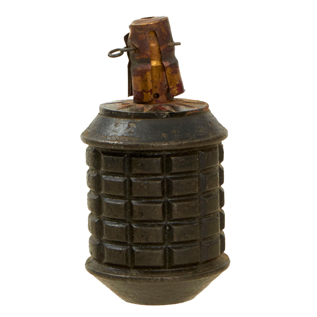 Original Japanese WWII Type 97 Inert Fragmentation Hand Grenade with F ...