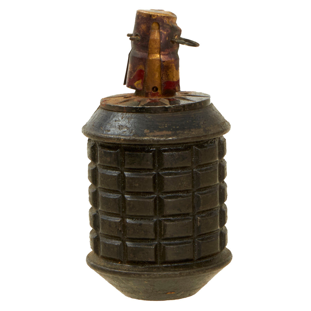 Original Japanese WWII Type 97 Inert Fragmentation Hand Grenade with F ...