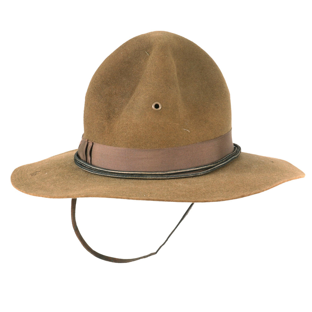 Original U.S. WWI Model 1911 Campaign Hat with Rare Aviation Air Servi – International Military ...