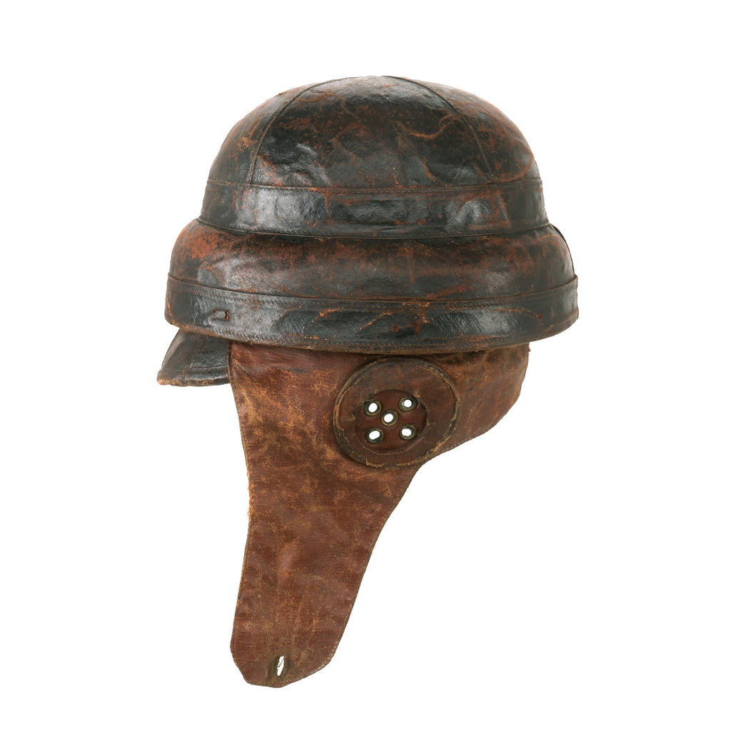 Original French WWI Armée de l'Air Air Force Roold Aviation Crash Helm ...
