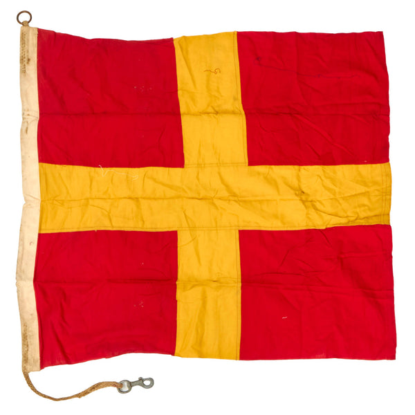 Original U.S. WWII US Navy Mare Island Nautical Pennant and Signal Fla ...