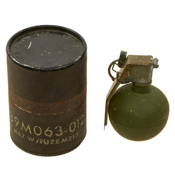 Original U.S. Current Issue Inert M67 Fragmentation Hand Grenade with ...