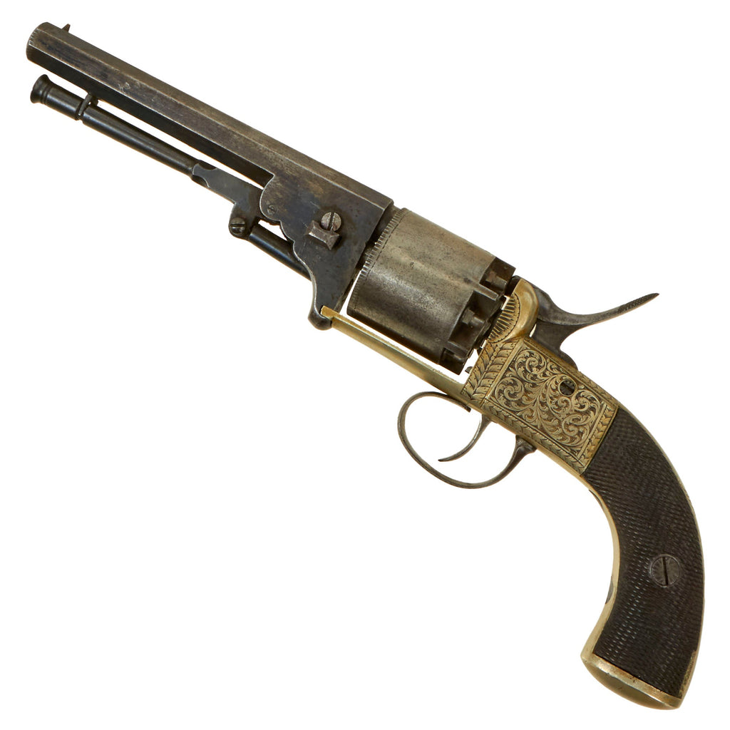 Original British Victorian Continental Style Nickel Silver Framed .41 ...