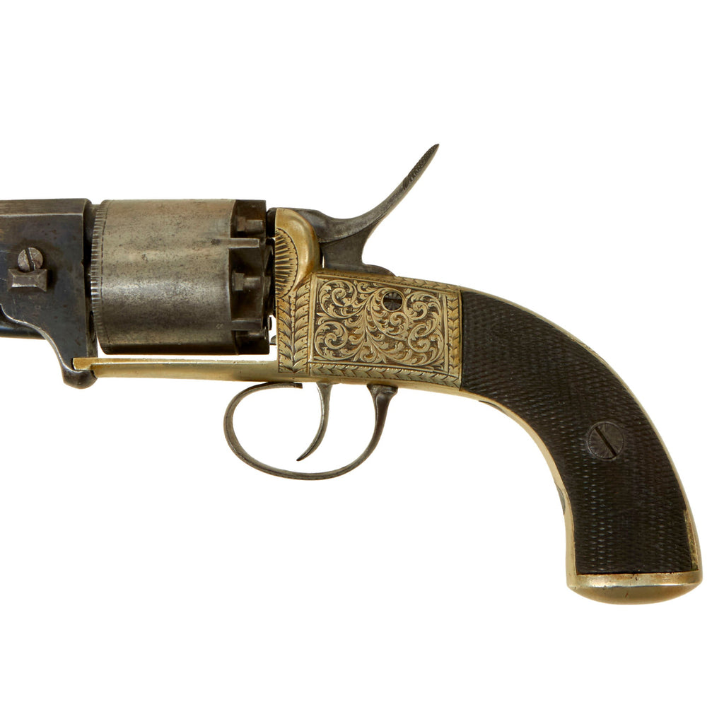 Original British Victorian Continental Style Nickel Silver Framed .41 ...