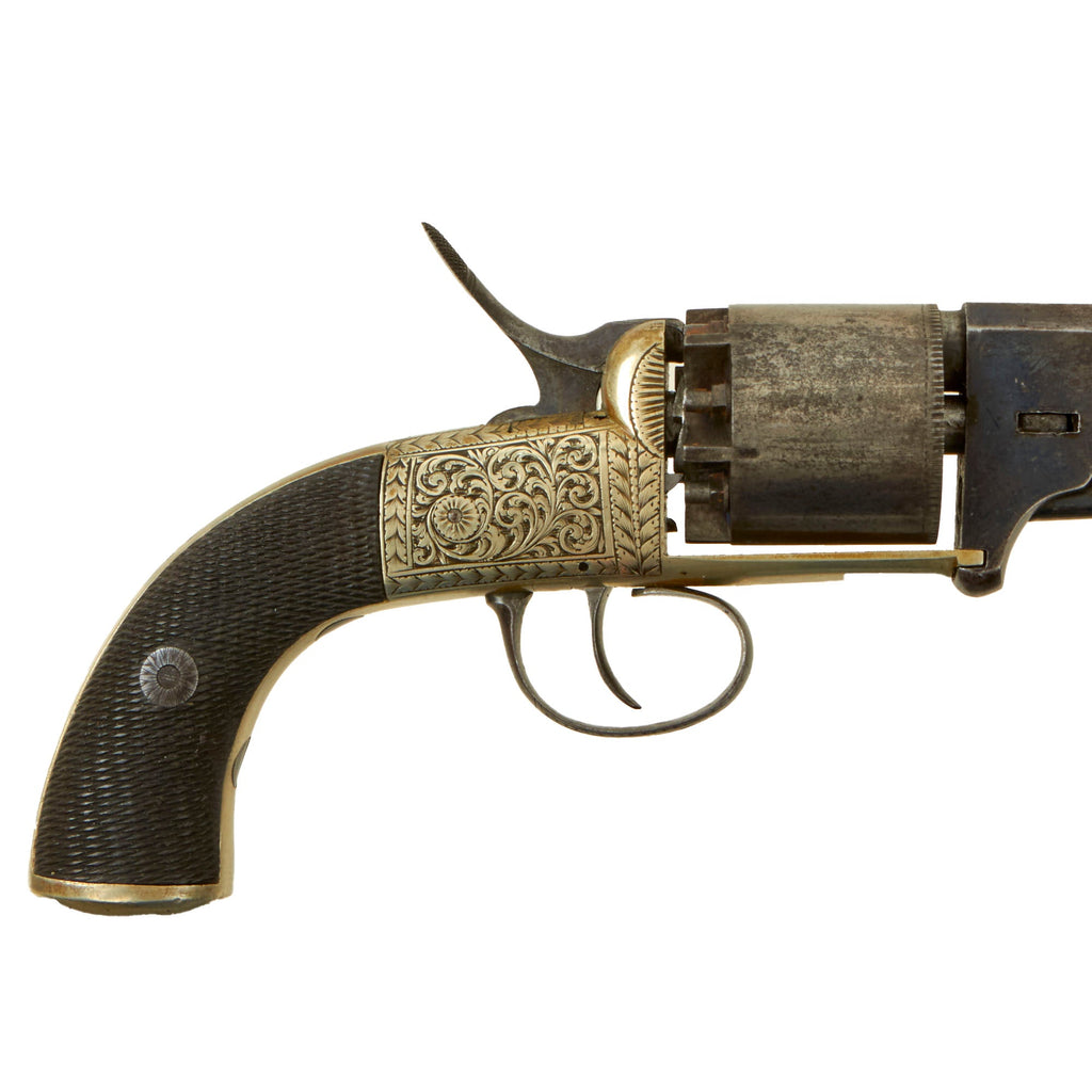 Original British Victorian Continental Style Nickel Silver Framed .41 ...