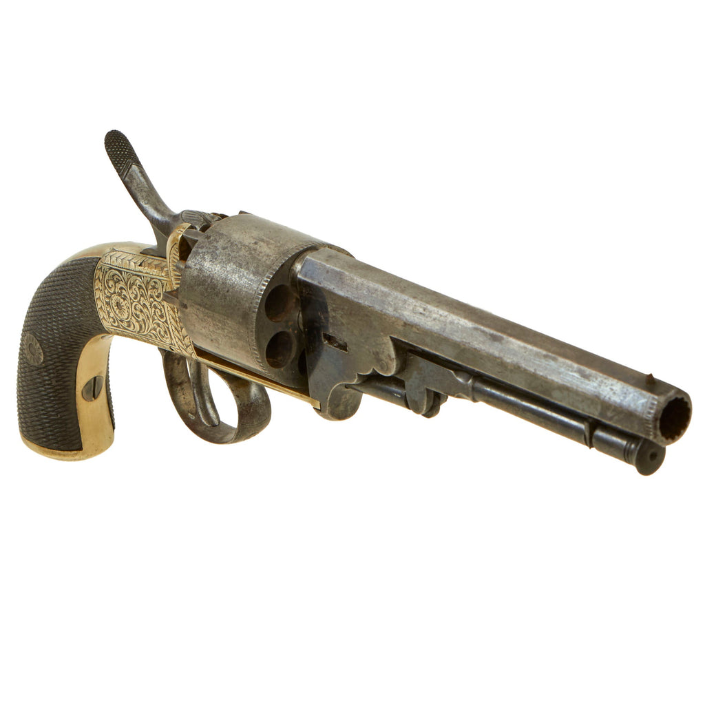 Original British Victorian Continental Style Nickel Silver Framed .41 ...