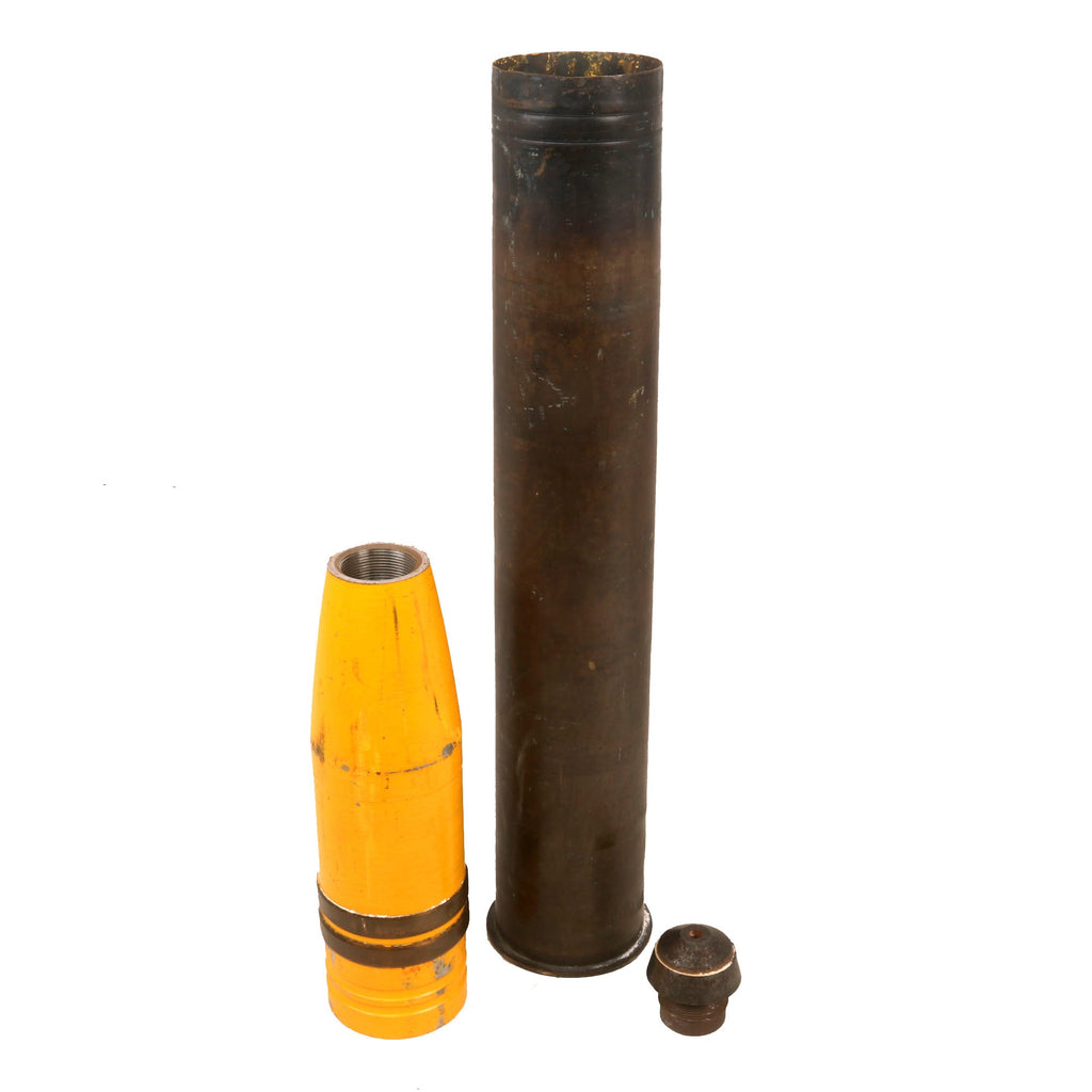 Original German WWII Kriegsmarine Inert 10.5cm High Explosive Round ...