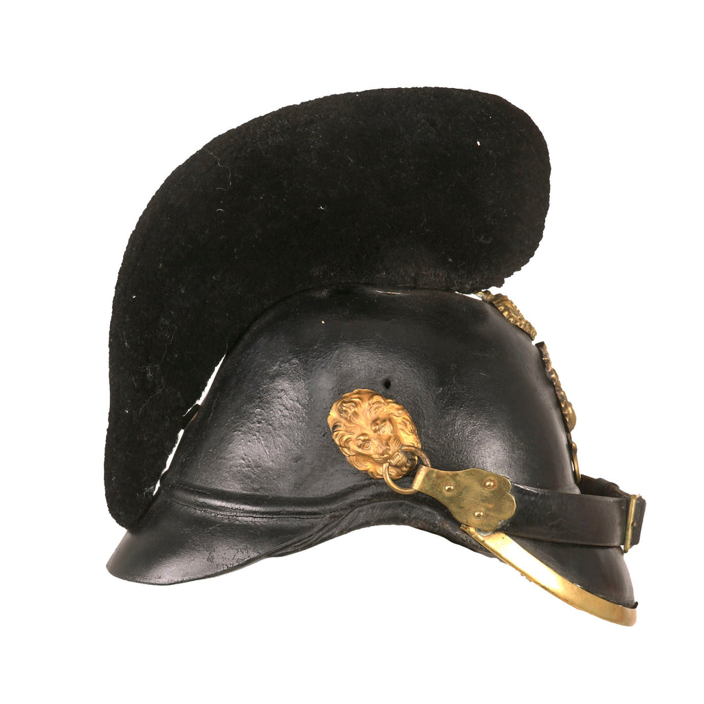 Original 19th Century Bavarian Raupenhelm Cavalry Helmet from the Reig ...