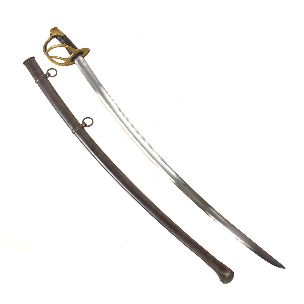 Original U.S Civil War Model 1840 Heavy Cavalry Saber with Scabbard ...