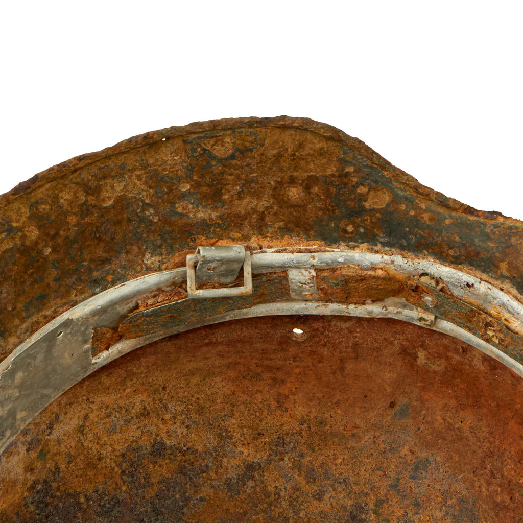 Original German WWII Stalingrad Battlefield Dug M35 Relic Snow Camoufl ...