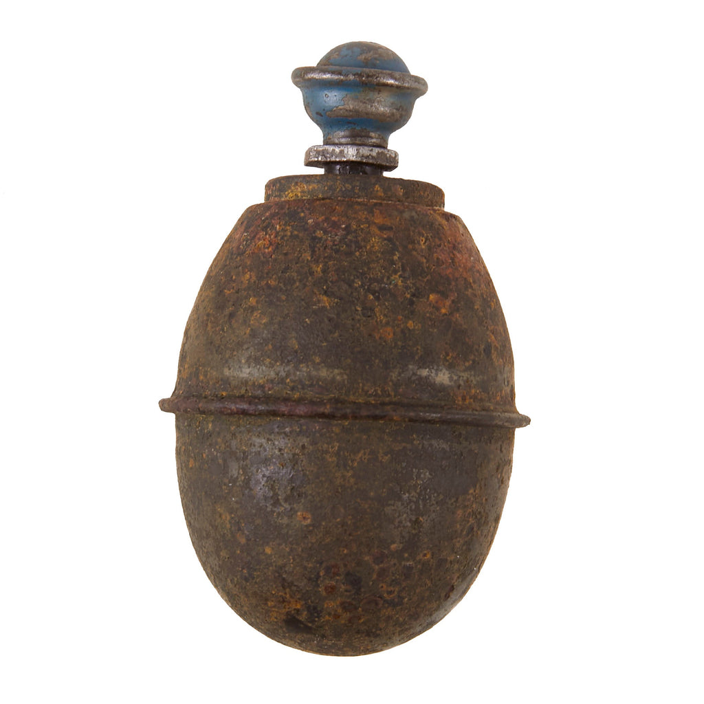 Original German WWII 1943 Dated Model 39 Egg Hand Grenade with Origina ...