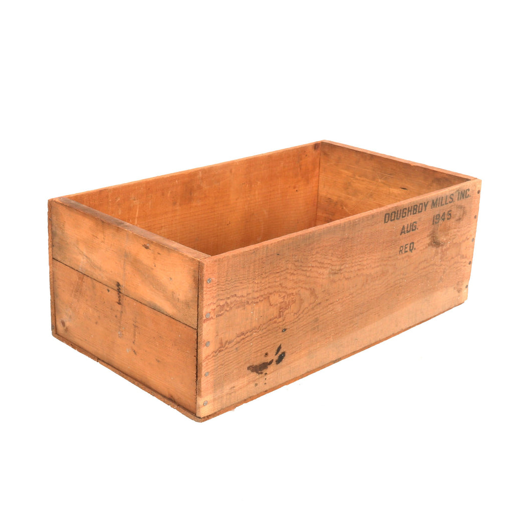 Original U.S. WWII K-Ration Crate by Doughboy Mills - Dated 1945 ...