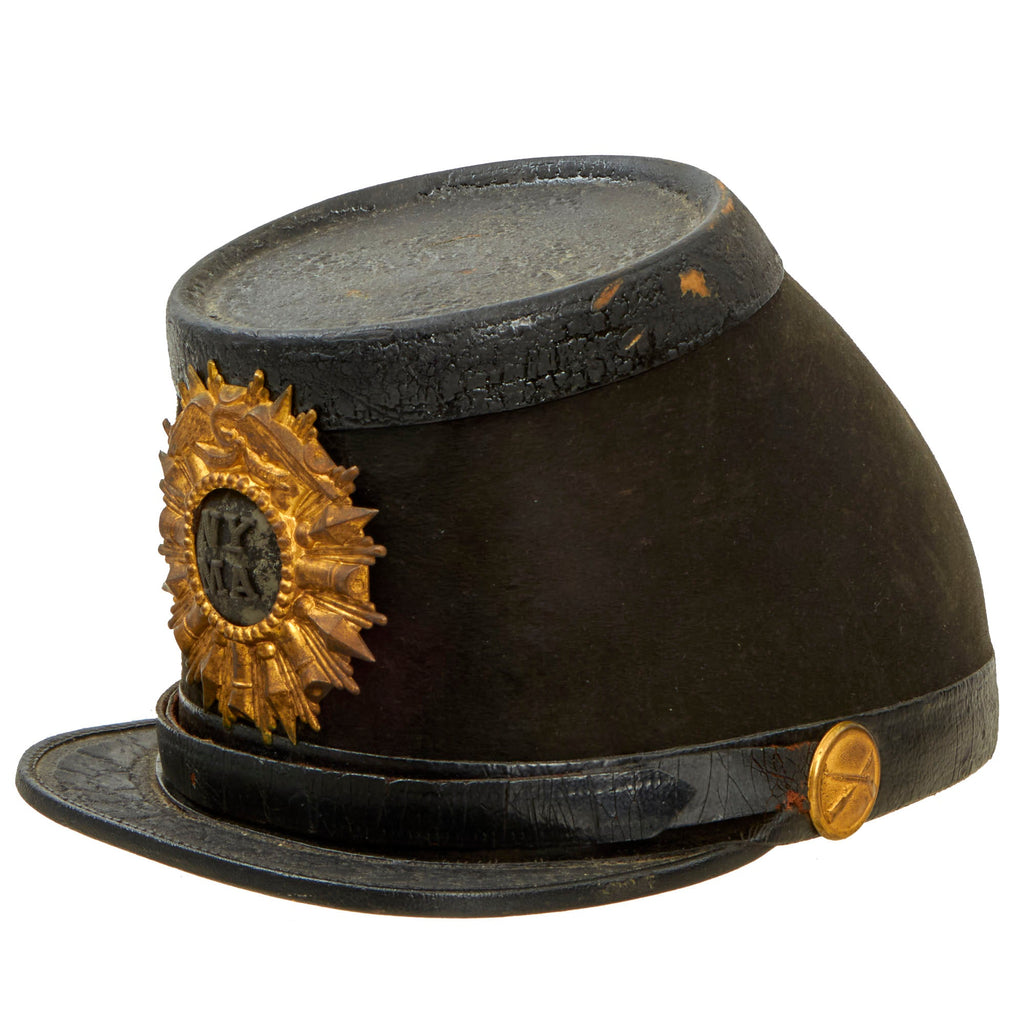 Original U.S. Indian Wars New York Military Academy Pattern 1872 Shako ...