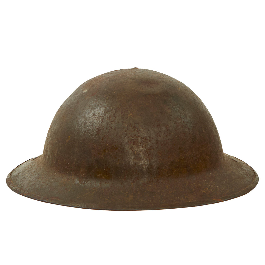 Original U.S. WWI M1917 Helmet of the 3rd Infantry Division with ...