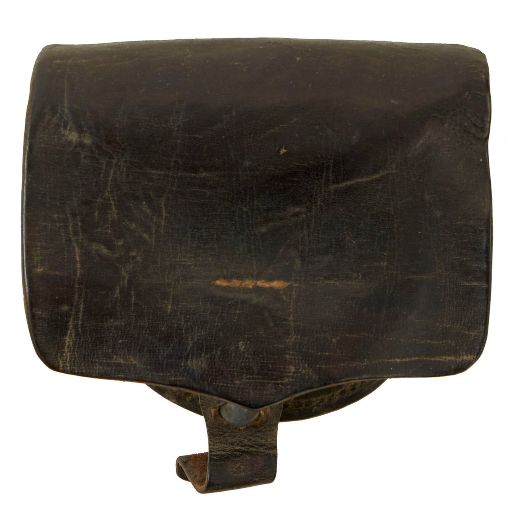 Original Rare U.S. Civil War Confederate Issue Percussion Cap Box Pouc ...
