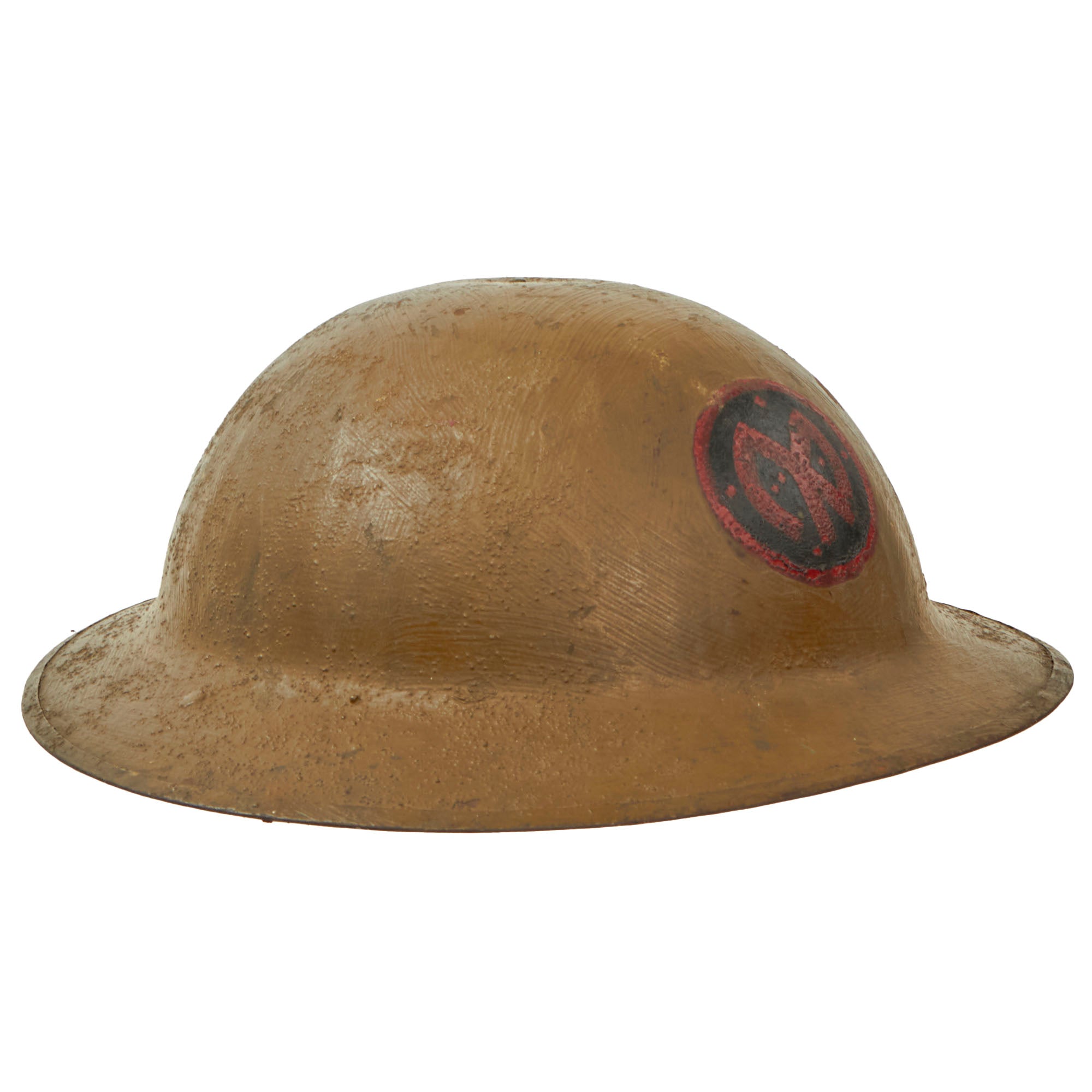 Original U.S. WWI M1917 Doughboy Helmet with Original Camouflage ...