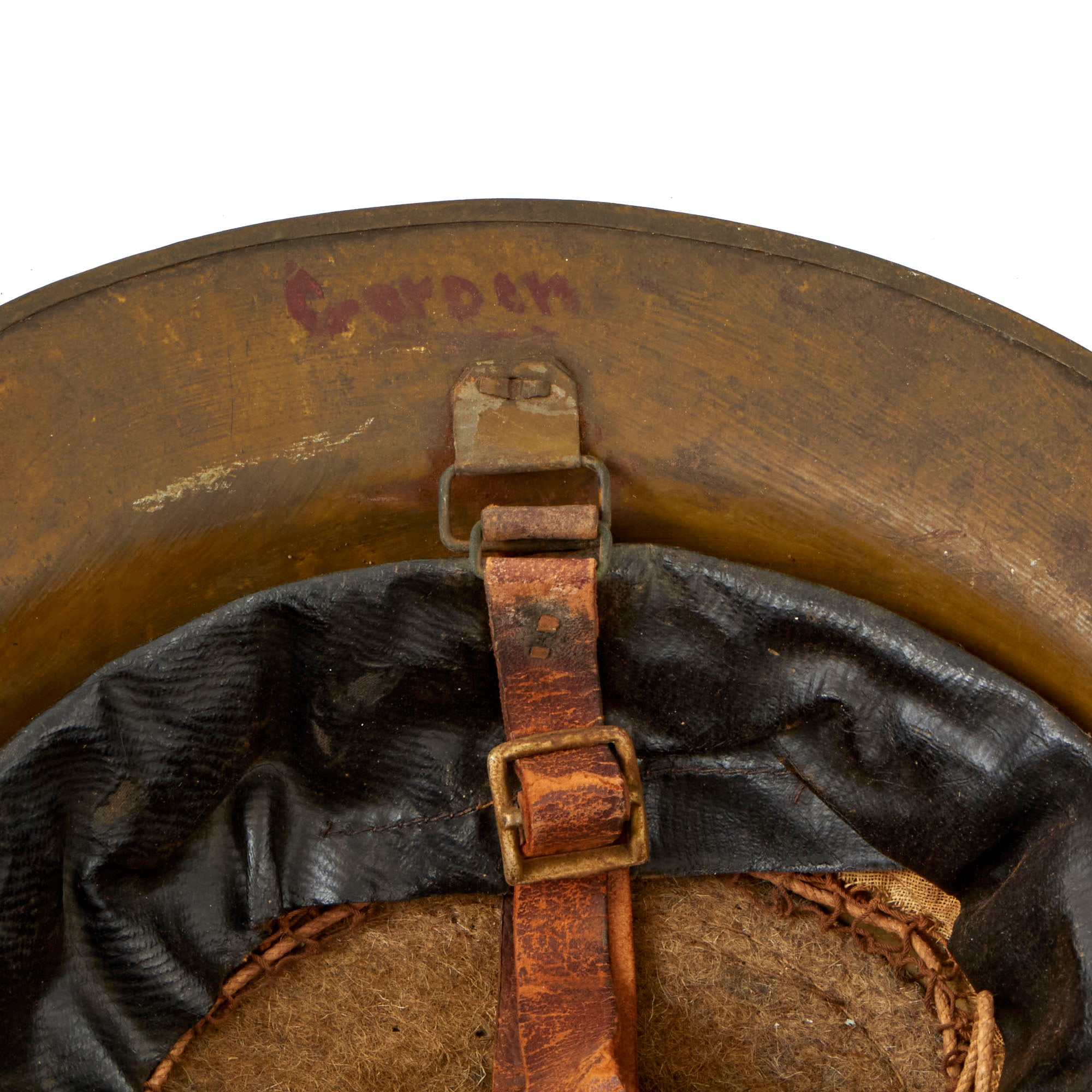 Original U.S. WWI M1917 Doughboy Helmet with Original Camouflage ...