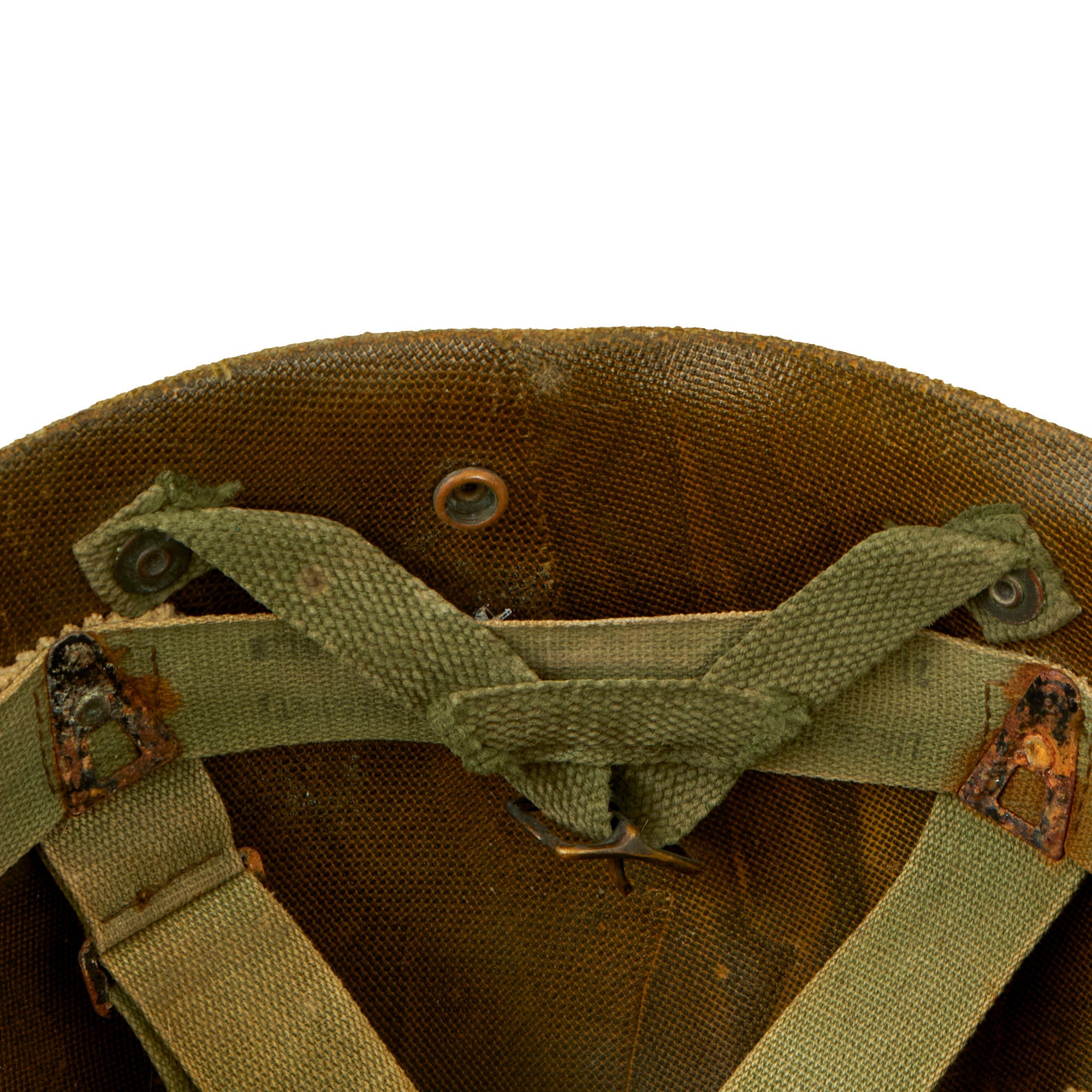 Original U.S. Vietnam M1 Paratrooper Helmet with USMC Reversible Camou ...