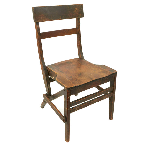 Original WWII U.S. Army Air Forces Marked Wooden Folding Chair by Char ...