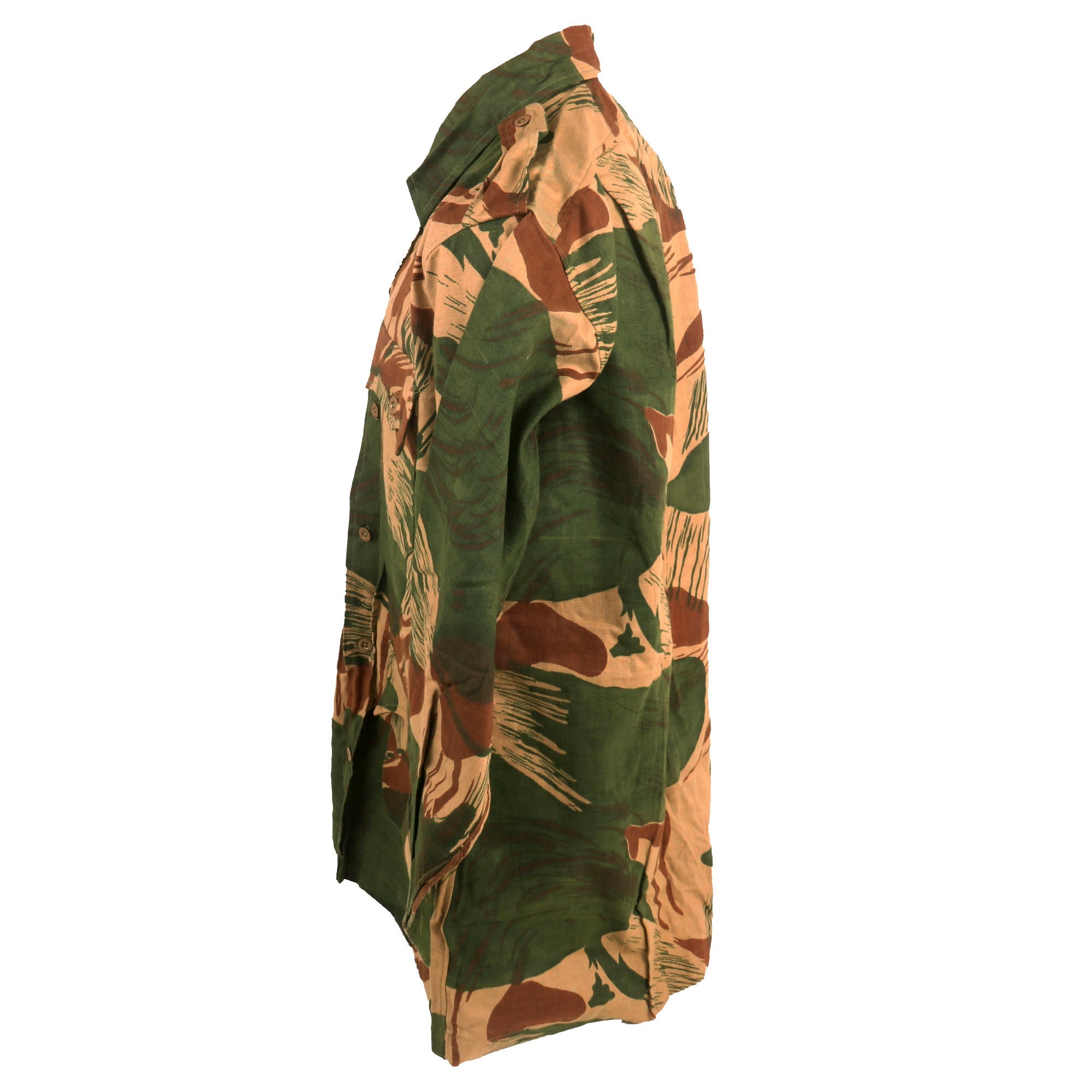 Original Rhodesian Bush War Brushstroke Camouflage Pattern Jacket ...