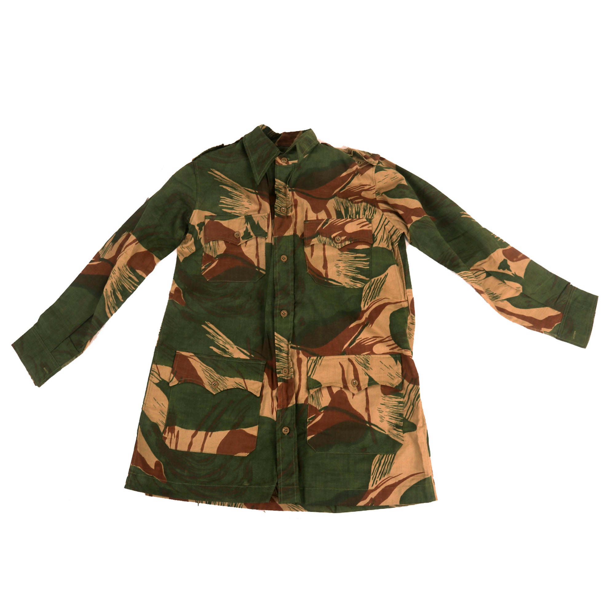 Original Rhodesian Bush War Brushstroke Camouflage Pattern Jacket ...