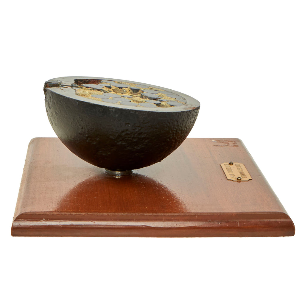 Original U.S. Civil War Confederate 24lb Bormann Fused Case Shot Canno ...